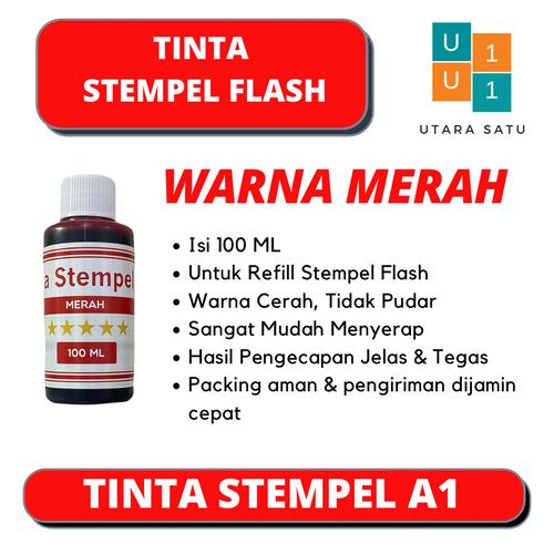 Jual Tinta Stempel Flash Warna Merah 100 ML - Jakarta Utara - UTARA ...