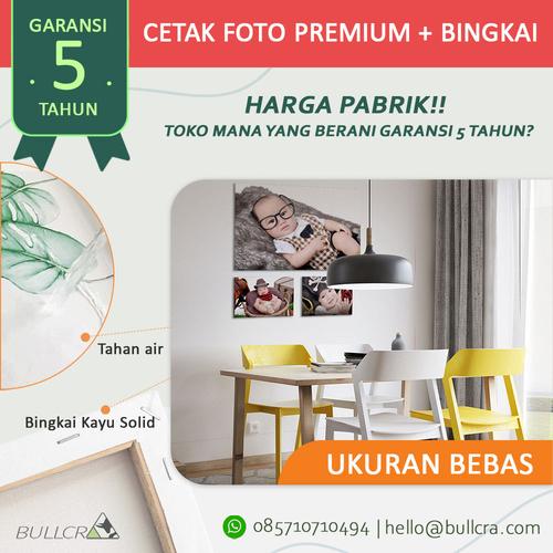 Jual Cetak foto custom bingkai spanram poster decor dinding PREMIUM ...