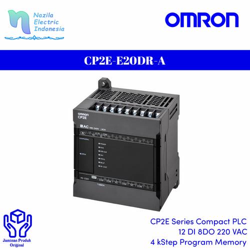 Jual Omron PLC CP2E-E20DR-A / CP2EE20DRA / E20DRA Original - Kota ...