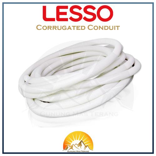 Jual Lesso Flexible Corrugated Conduit 20 25 32 mm 50 Meter Pipa ...