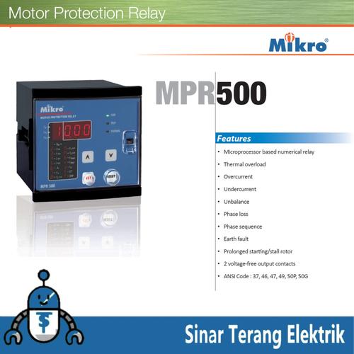 Jual Mikro Motor Protection Relay MPR500-240AD - Jakarta Pusat - Sinar ...