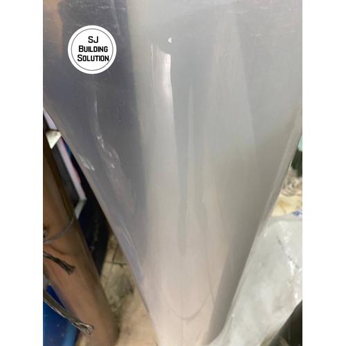 Jual Fiber Tutup Pagar PUTIH POLOS PUTIH SUSU PALING TEBAL 1mm Plastik ...