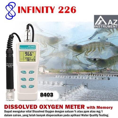 Jual DO Meter / Oxygen Meter AZ Instrument 8403 - Jakarta Barat ...