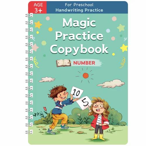 Jual Magic Practice Copy Book Anak Belajar Menulis PAUD TK Tinta Ajaib ...
