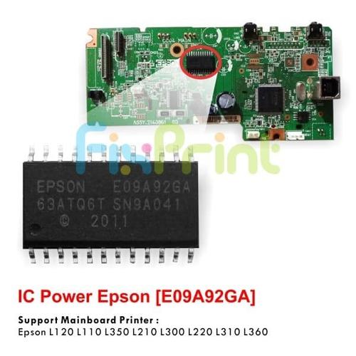 Jual IC Power Mainboard Epson L120 L121 L300 L350 L360 L550 E09A92GA ...