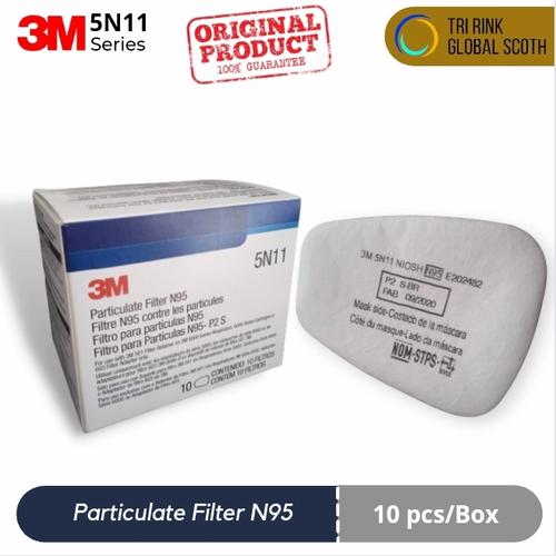 Jual Cartridge Filter 3M 5N11 Particulate Filter N95 Original - 10 pcs ...