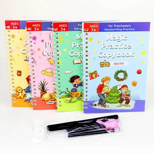 Jual Magic Practice Copy Book Anak Belajar Menulis PAUD TK Tinta Ajaib ...