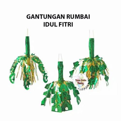 Jual Gantungqn Hiasan Lebaran Rumbai Ornament Hiasan Gantung Idul Fitri ...