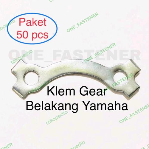 Jual 50 pcs Plat Gear BELAKANG Yamaha kleman Ring gear Rx king jupiter ...