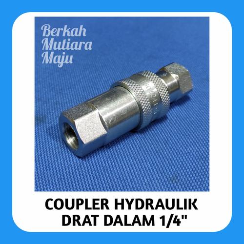 Jual COUPLER HYDRAULIK DRAT DALAM 1/4" ( tipe & size lainnya ...