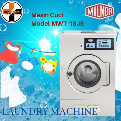 Jual MESIN CUCI / WASHER MILNOR MWT-18J6 RIGID MOUNT WASHER EXTRACTOR ...