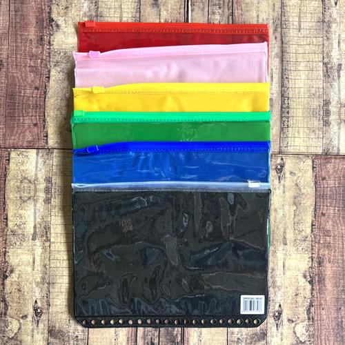 Jual Ziplock Pocket Binder Warna A5 - Map Ziplock Binder 880 - Zipper ...