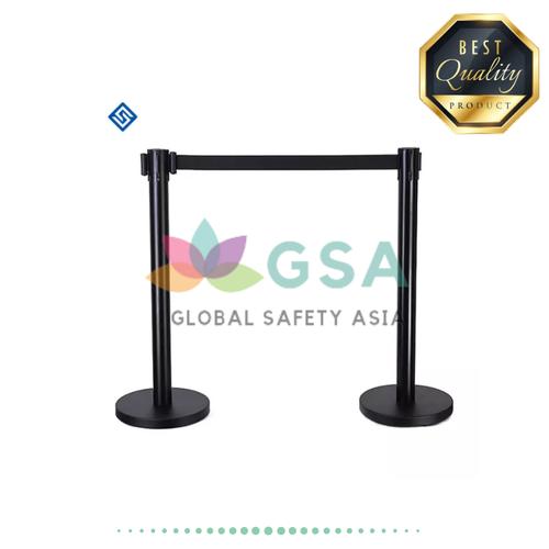 Promo Tiang Antrian Stainless Queue Line Standing Barrier Pembatas ...