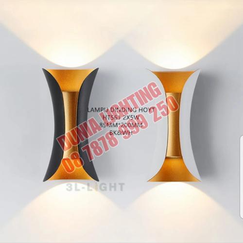 Jual Lampu dinding led 2 arah warm white lampu dinding tembok atas ...