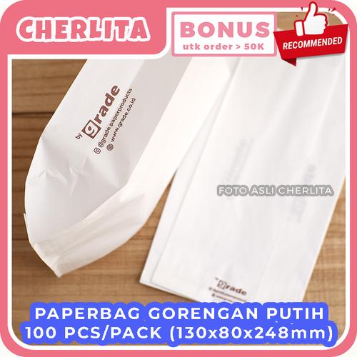 Jual Paper Bag Kantong Kertas Roti Ayam Goreng Brown White Kantong ...