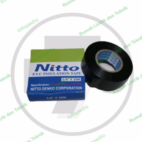 Jual Isolasi Nitto / Isolasi Listrik Nitto 3/4 25 meter - Kab. Bogor ...