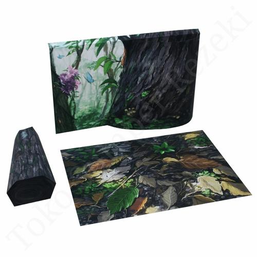 Jual Background Forest Paper Craft Wallpaper Hutan Papercraft Lively ...