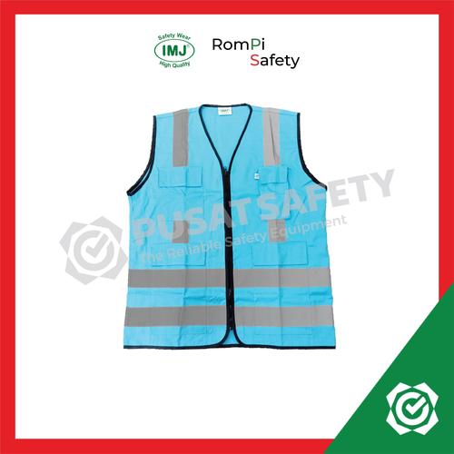 Jual Rompi Kerja Safety 4 Kantong Scotlight - Biru PLN, All Size ...