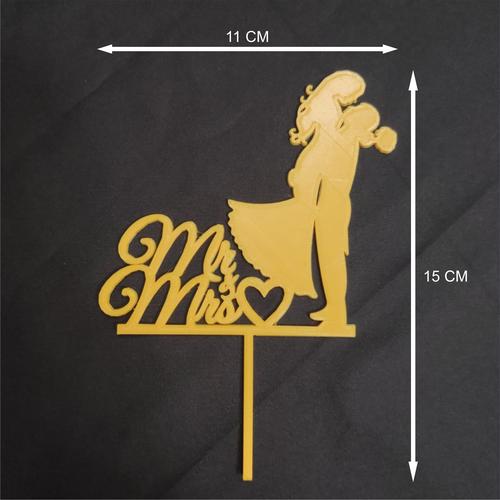 Jual Cake Topper Happy Wedding 04 - 3D Print - Kota Blitar - NEO ...