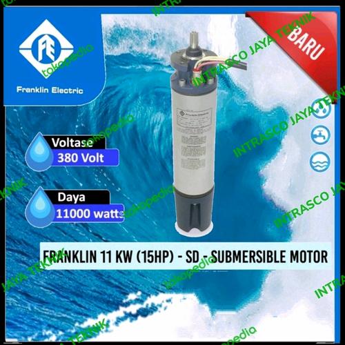 Jual Submersible motor Franklin 11 kW (15HP) 380V - Jakarta Barat ...