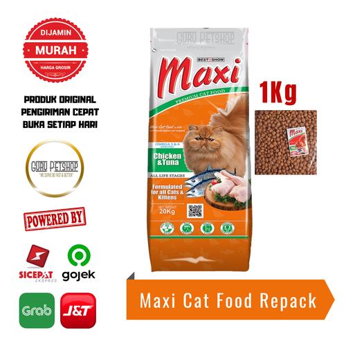 Jual Maxi Cat Food 1kg Maxi Premium Cat Food 1kg All Stages - Kota ...