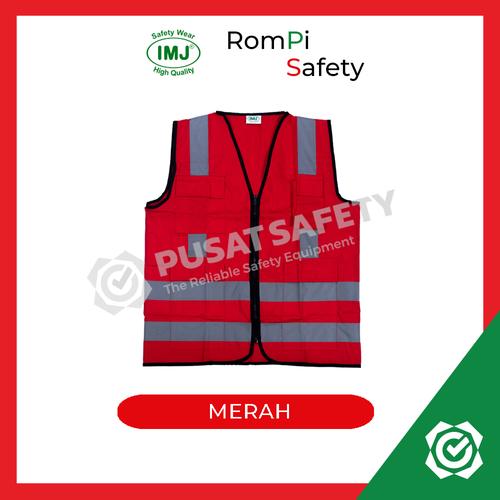 Jual Rompi Kerja Safety 4 Kantong Scotlight - Merah, All Size - Jakarta ...