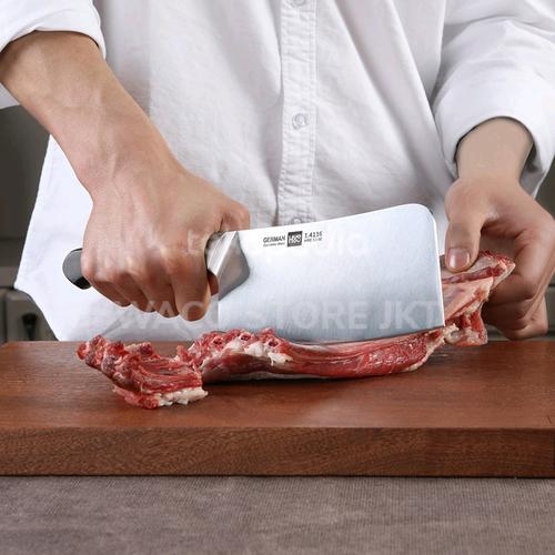 Jual Pisau Daging Kitchen Cleaver Curve Knife Parang Peda Pemotong ...