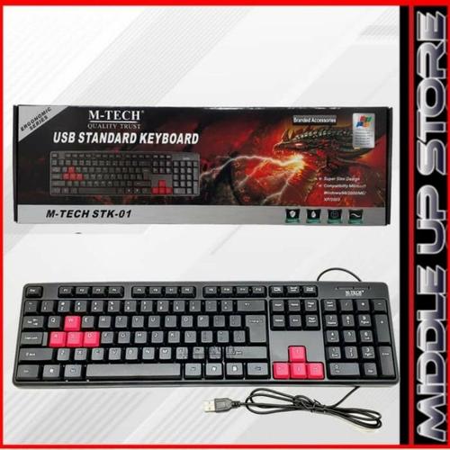 Jual M-Tech Keyboard USB Standar for Komputer PC Laptop Android Jenis ...