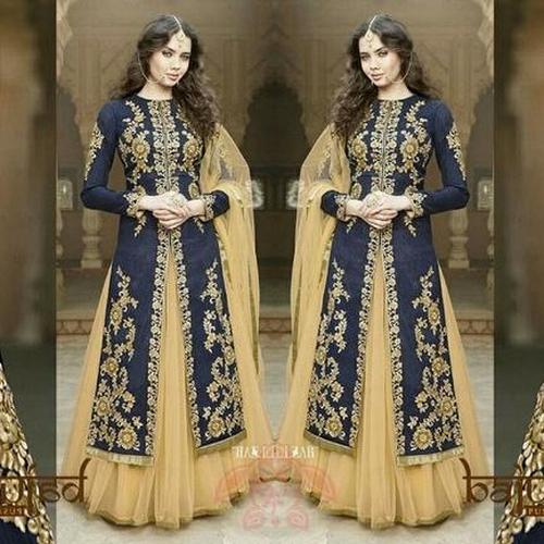 Jual Gamis Baju Lebaran Mewah Motif Bordir Model India Tren Terbaru ...