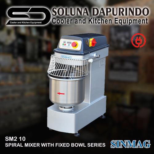 Jual SINMAG Spiral Mixer with Fixed Bowl Series SM2 10 / SM210 Mixer ...