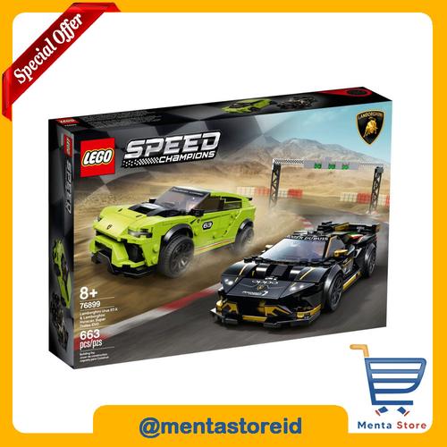 Jual LEGO Speed Champ 76899 Lamborghini Urus ST-X Huracan Super Trofeo ...