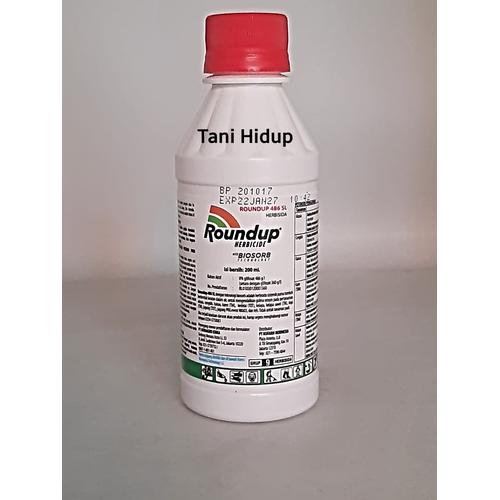 Jual Roundup 486 SL Obat Pembasmi Rumput Liar (Herbisida) isi 200 ml ...