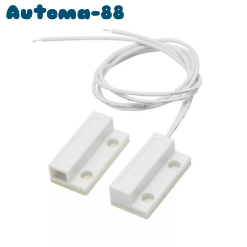 Jual Sensor Pintu Jendela Magnetic Window Door Switch Alarm 2 kabel ...