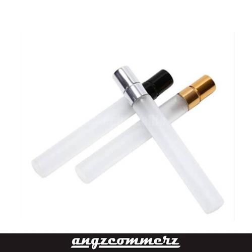 Jual BOTOL SPRAY KACA MATTE TALL 10 ML BOTOL REFILL PARFUM FROST BOTTLE ...