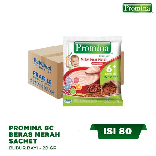 Promo CTN - Promina Bubur Bayi 6+ Beras Merah Sachet 20 Gr - Kota ...