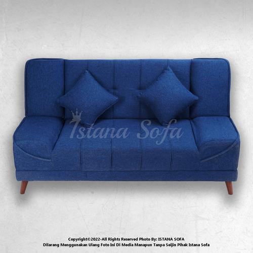 Promo Sofabed / Sofa bed Alpha Minimalis Biru - Jakarta Barat ...