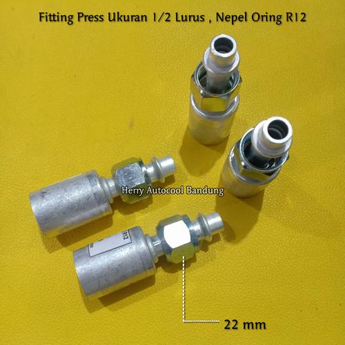 Jual Fitting Press Ukuran 1/2 Lurus Nepel Oring R12 - Kota Bandung ...