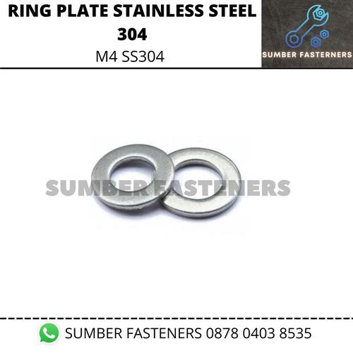 Jual Ring Plat M4 Stainless - Jakarta Utara - sumber fasteners | Tokopedia