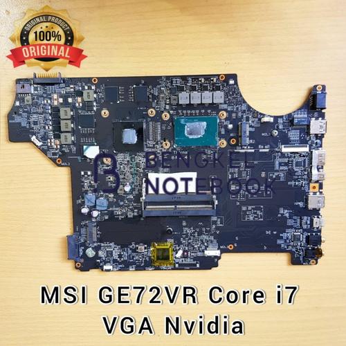 Jual Motherboard MSI GE72 Core i7-7700HQ Nvidia N17P-G1-A1 MS-16J91 MS-16J9 - Kota Medan ...