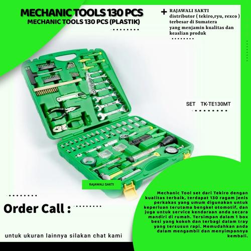 Jual TEKIRO MECHANIC TOOL SET 130PCS (TOOL KIT 130PCS) - Kota Palembang ...