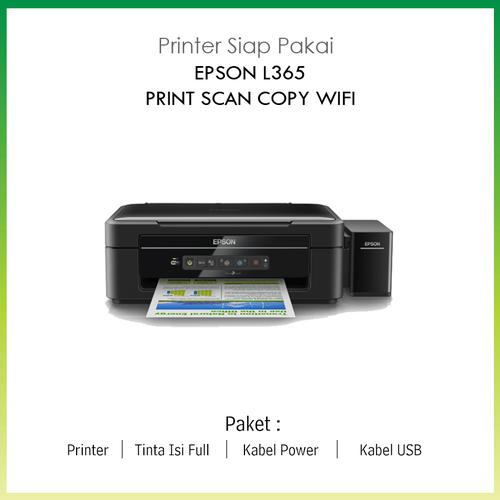 Jual PRINTER SECOND EPSON L365 PRINT SCAN COPY WIFI - Kota Bogor - GABE ...