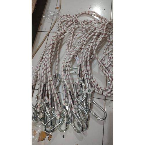 Jual TALI KARMANTEL STATIS carabiner 10,5 MM X 2 M - Jakarta Barat ...