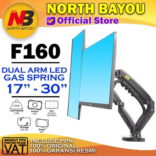 Promo nb f160 dual monitor gas Strut bracket led F160 nbf160 north ...