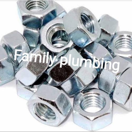 Jual MOOR MUR MOR NUT NAT PUTIH GALVANIZED GALVANIS M6 6mm DRAT HALUS ...