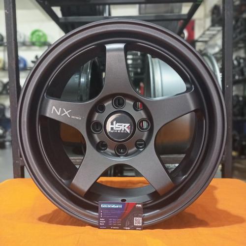 Jual Velg mobil R15 Racing palang 5 HSR Kailolo Ring15x65 baut 4x100 ...