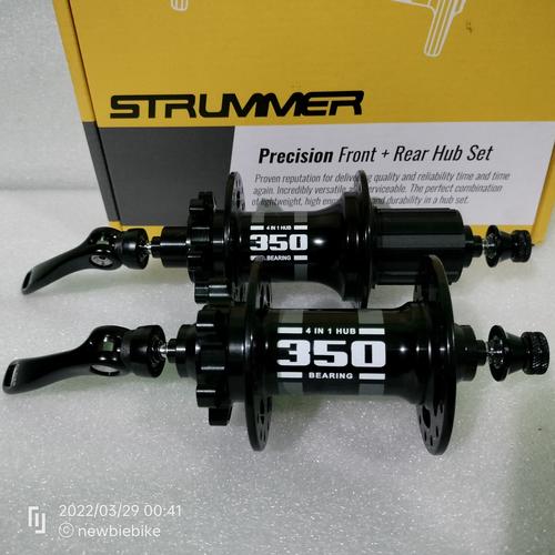 Jual hub freehub strummer MT350 4 in 1 32 hole MT 350 disc brake ...