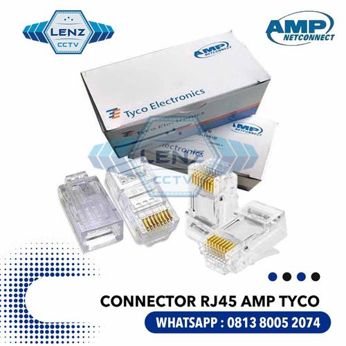 Jual Konektor PIN RJ45 AMP TYCO Original / Conector RJ45 Tyco - Jakarta ...