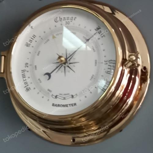 Jual BAROMETER KAPAL GOOD LUCK ANEROID BAROMETER GOODLUCK TEKANAN UDARA ...