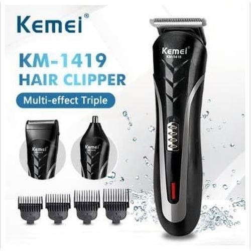 Jual Kemei KM-1419 3 in1 Hair Clipper Alat Cukur Rambut - Jakarta Barat - Vanilla Electronic ...