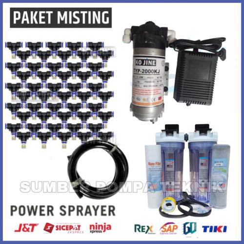 Jual Paket Mesin Embun Misting 10Nozzel Mesin Embun Rumah Walet ...